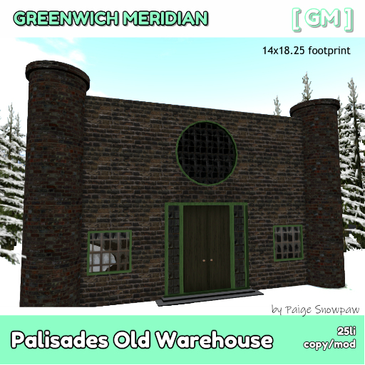 Second Life Marketplace - [GM] Palisades Old Warehouse